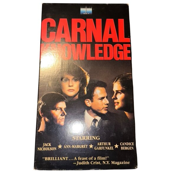 Media | Vhs Carnal Knowledge Jack Nicholson Annmargret 1985 Release Nelson Ent | Poshmark